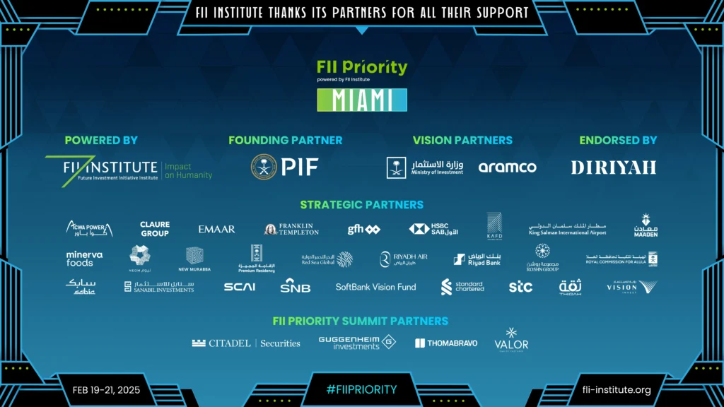 FII PRIORITY SUMMIT Miami to Convene Visionary Leaders, Strategic ...